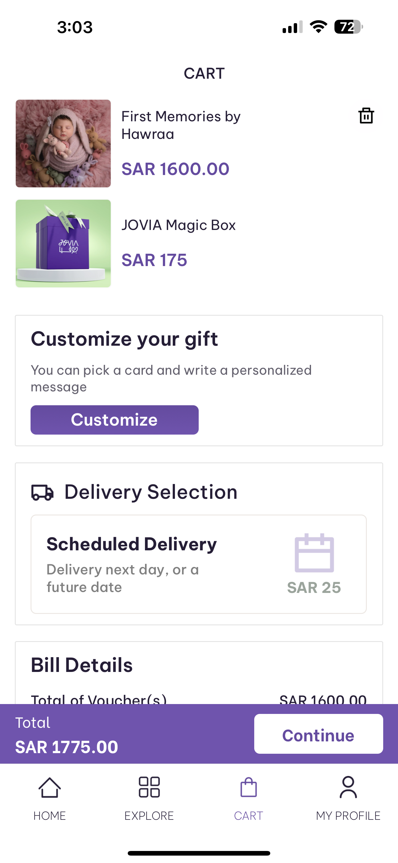 Jovia gifts